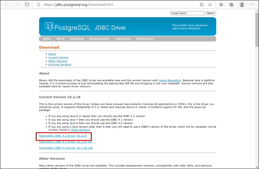 Javaからdbへ接続をおこなう方法。postgresql タカログ